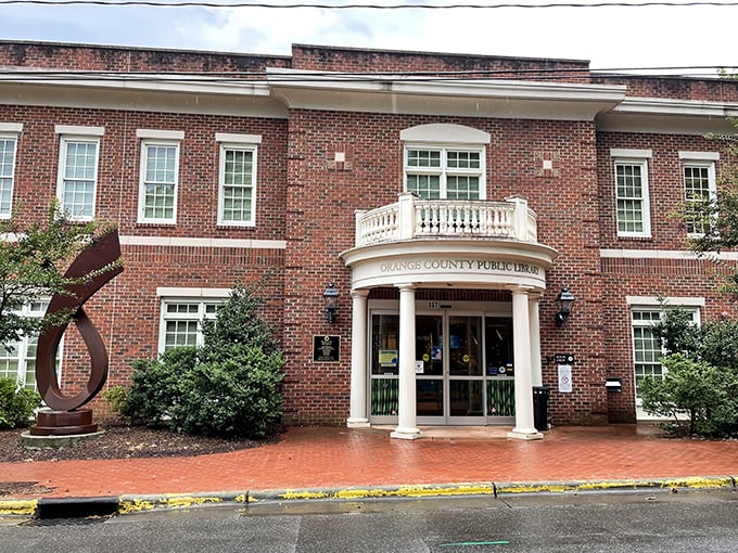 The Orange County Public Library isn't just about books&mdash;it's a community living room with a dramatic entrance worthy of the stories housed inside.