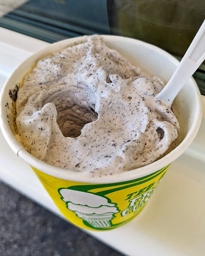 Oreo concrete&mdash;where cookies go to achieve their highest purpose. The ultimate cookies and cream experience that makes store-bought versions weep with inadequacy.