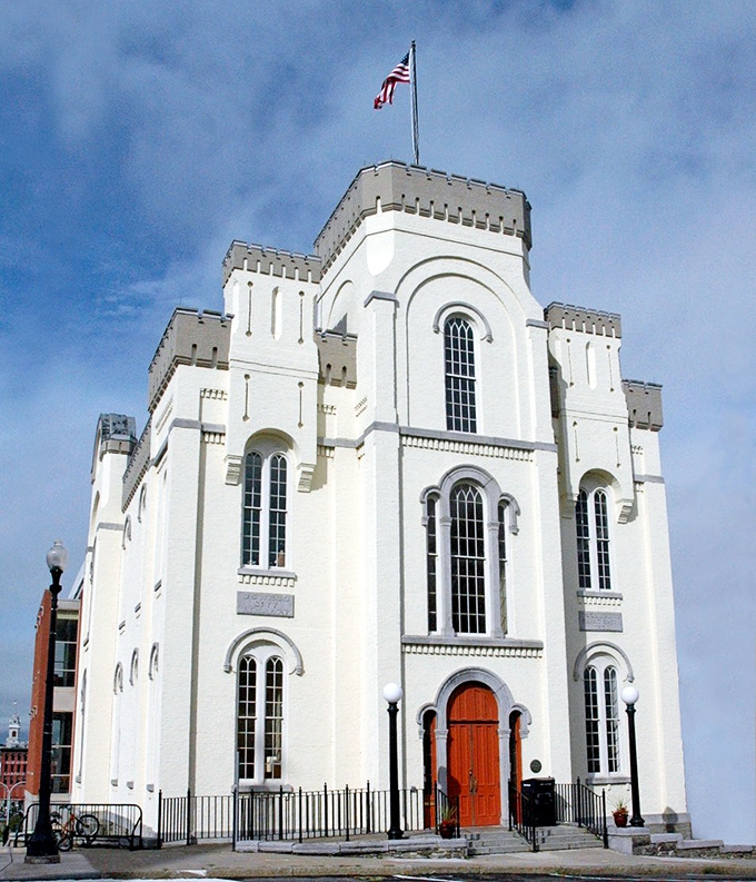 Oswego Public Library's stately pink facade houses more than books&mdash;it's a community living room where ideas and connections flourish daily.