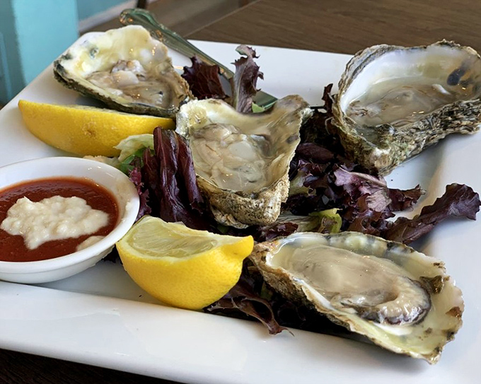Fresh oysters gleaming like ocean jewels&mdash;briny treasures that taste like diving headfirst into the Pacific's most pristine waters.