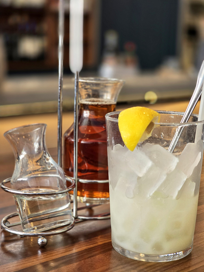 Cocktail hour done right. That Arnold Palmer isn't just a drink&mdash;it's your afternoon's best decision waiting to happen.