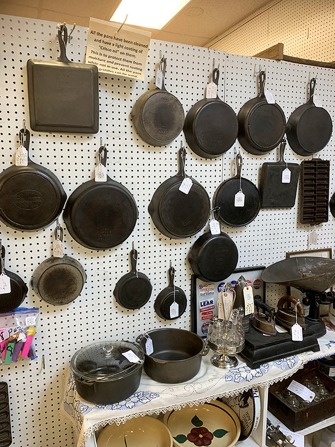 Cast iron cookware that's outlived several generations and is ready to serve several more&mdash;they just don't make 'em like this anymore.