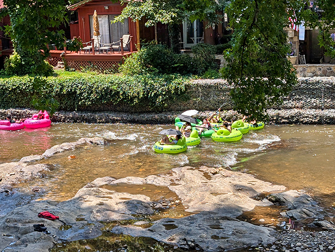 Summer tubing down the Chattahoochee turns everyone into temporary river rats with permanent vacation grins on display.