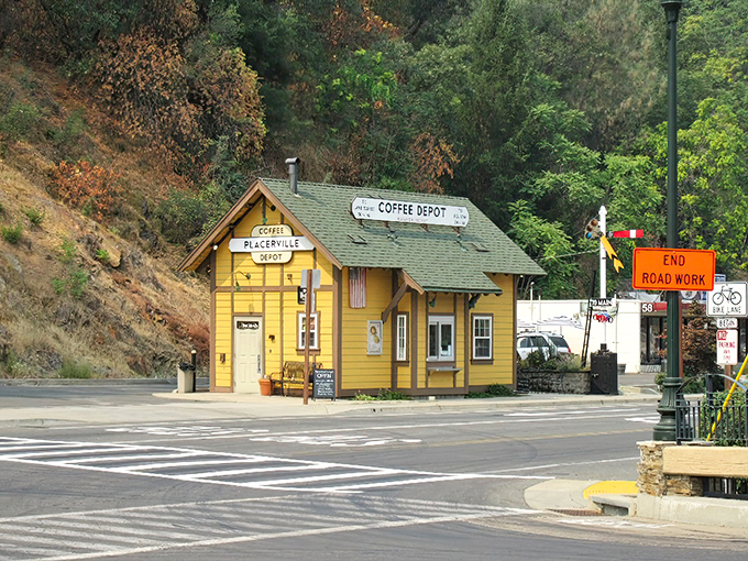 The old Coffee Depot building serves up nostalgia with a side of small-town charm and necessary caffeine.