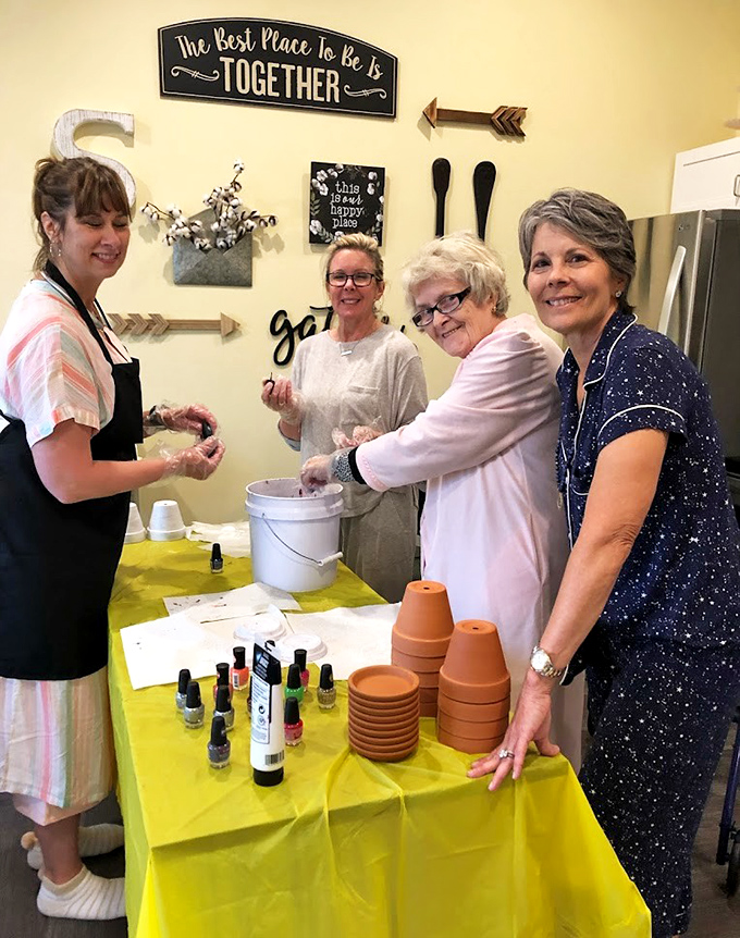 Creativity doesn't retire when you do. These crafting workshops prove that artistic expression only gets better with experience.