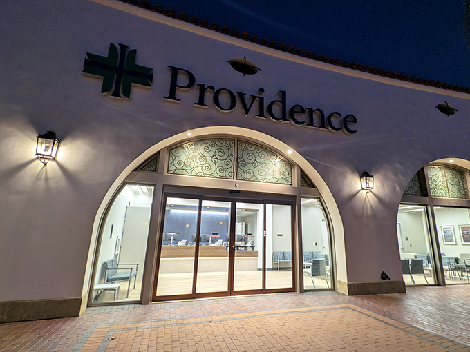 Providence medical services&mdash;because sometimes the shock of finding that perfect designer bag at 70% off requires immediate attention.