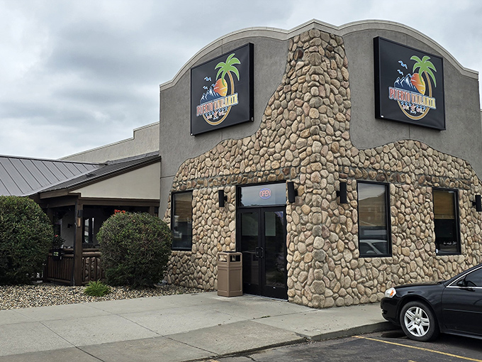 Puerto Vallarta's river rock facade promises escape from the prairie &ndash; margaritas and sunshine without the international flight.