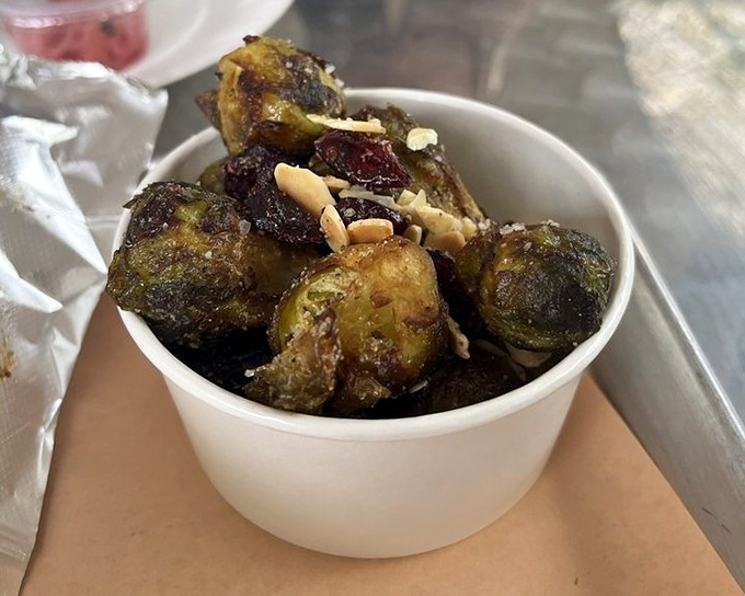 Brussels sprouts so caramelized and tempting, they've converted more vegetable skeptics than any stern parental warning ever could.