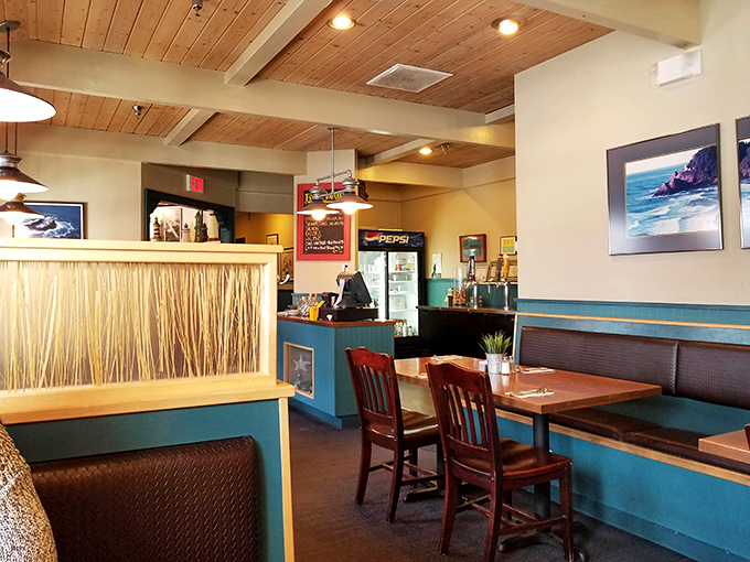 The service counter where magic happens faster than you can say "extra tartar sauce on the side, please."