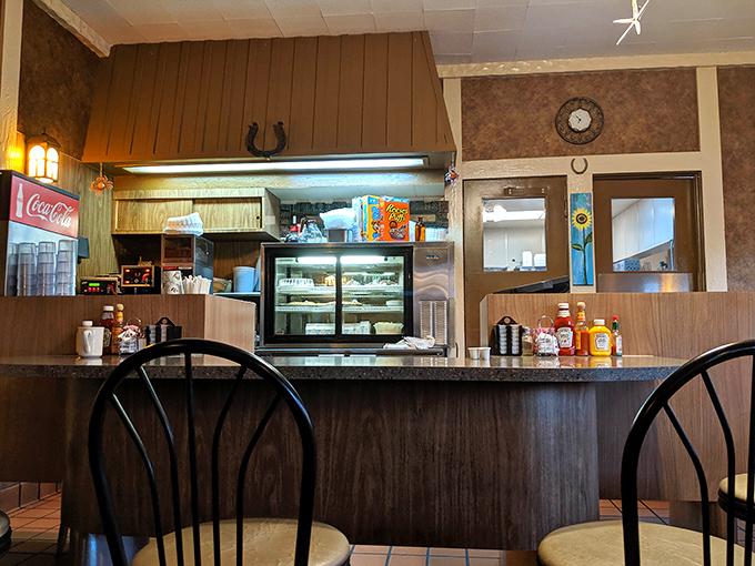 Behind this counter, breakfast dreams come true&mdash;where coffee flows freely and the short-order magic happens without pretense or fanfare.