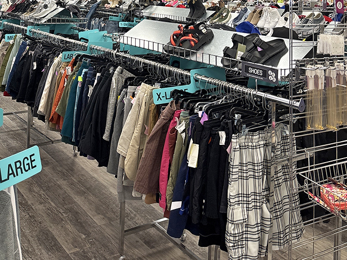 Coats and jackets lined up like candidates for your closet's next election. Each one campaigning for your attention with promises of warmth.