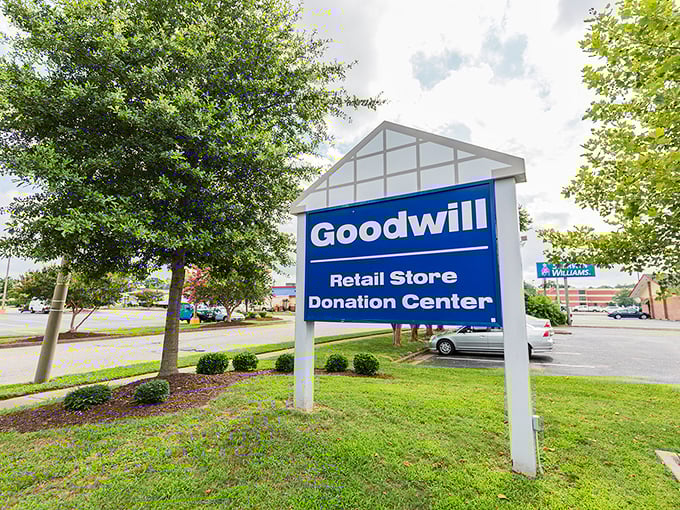 The sign says "Retail Store" but should read "Possibility Emporium." Your next great find is just a parking space away.