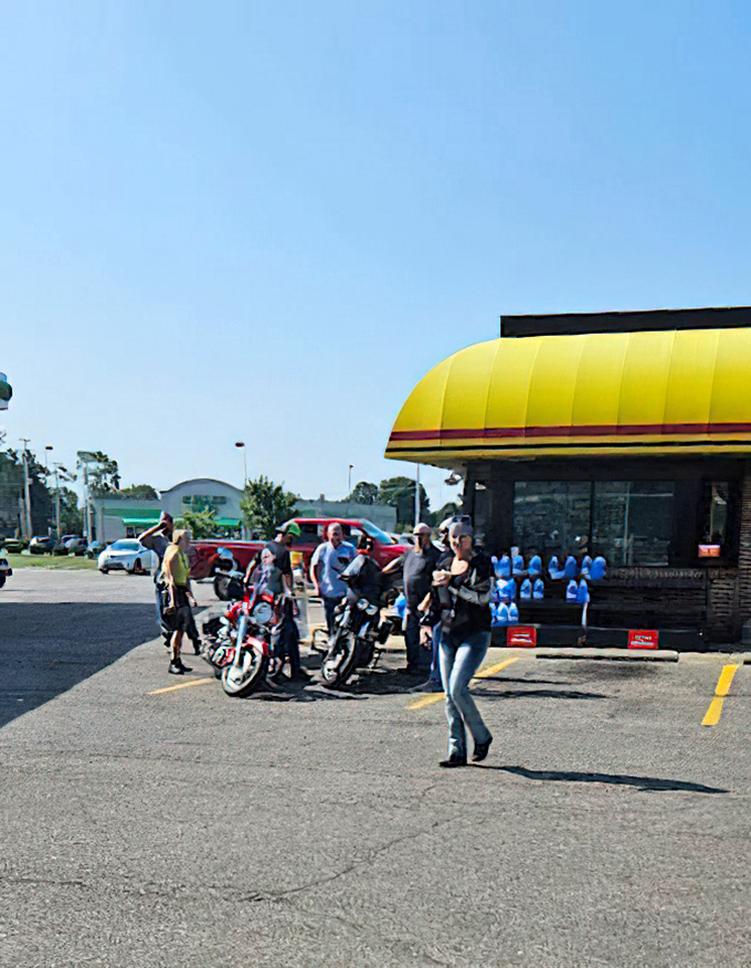 Small town convenience stores &ndash; where motorcyclists gather for impromptu meetups and everyone pretends not to notice what you're buying.