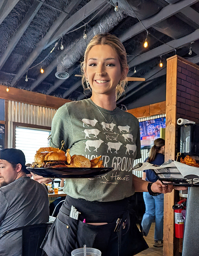 The staff doesn't just serve food; they deliver experiences with the kind of genuine smile that can't be trained.