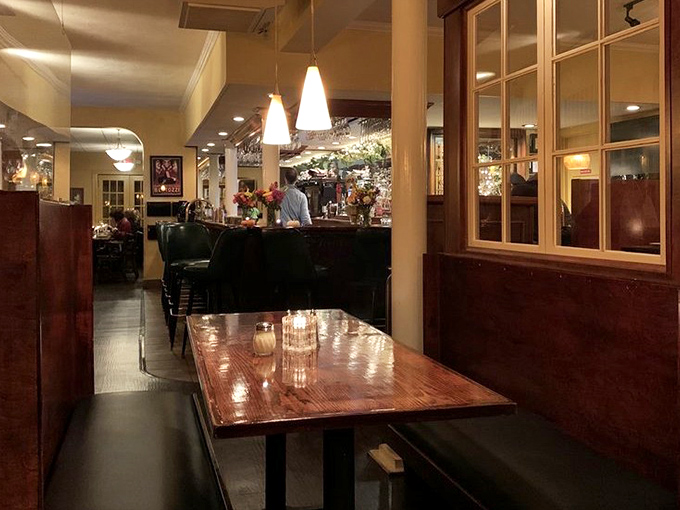 The dining room buzzes with happy customers who know they've found something special hiding in plain sight here in Erie.
