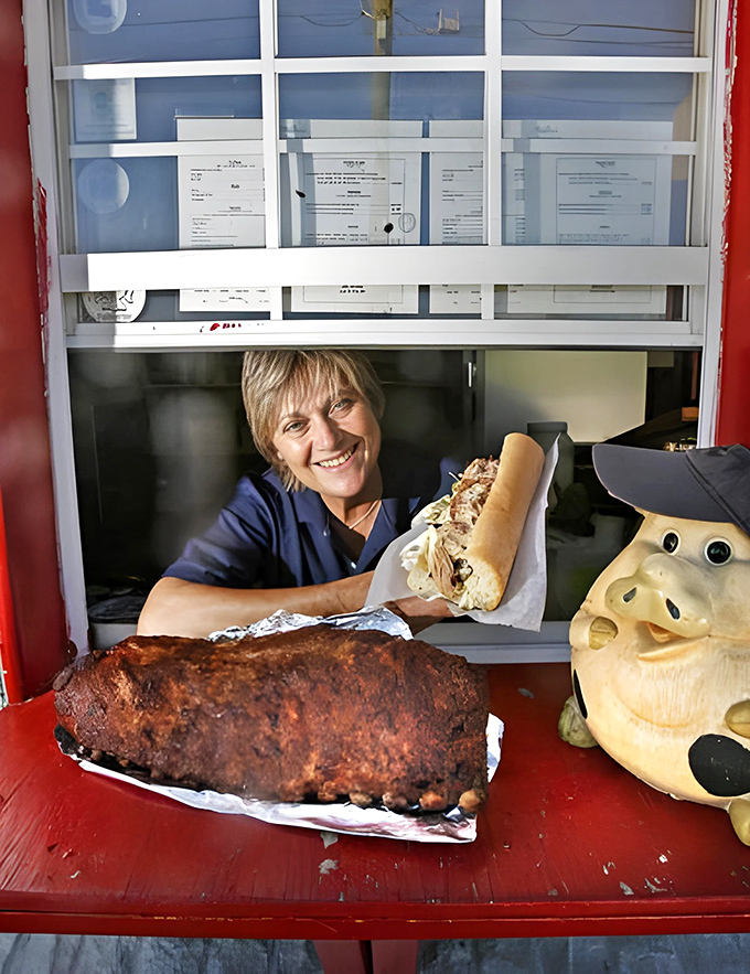 The kitchen pass&mdash;where BBQ magic happens behind the scenes before making its grand entrance to your table.