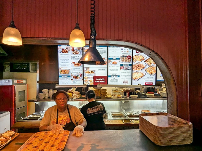 Behind the counter, where Hungarian-American magic happens daily, skilled hands prepare comfort food that's been perfecting happiness since before Instagram existed.