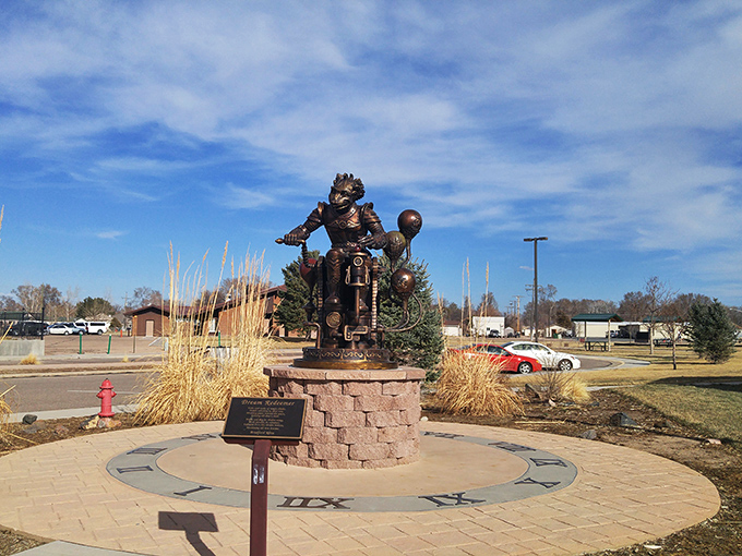 This bronze sculpture celebrates Sterling's spirit with more authenticity than any number of Instagram influencers could ever hope to capture.