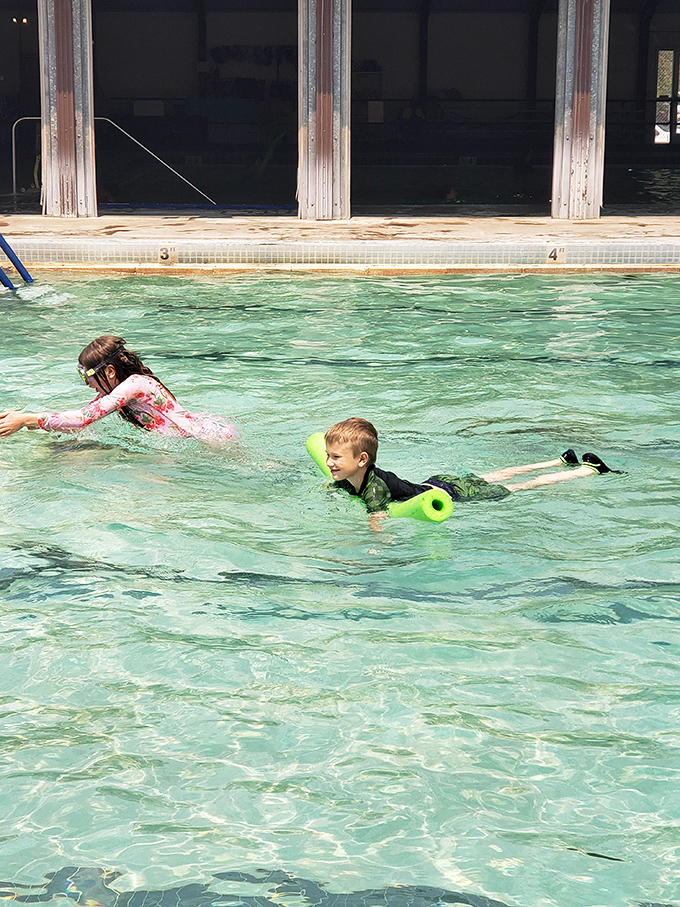 The public pool provides summer salvation for kids and grandkids, where swimming lessons and Marco Polo tournaments create memories that last lifetimes.