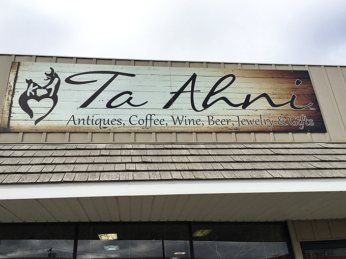 Ta Ahni brilliantly combines antiques, coffee, wine, and gifts&mdash;essentially everything adults need for survival in one convenient location.
