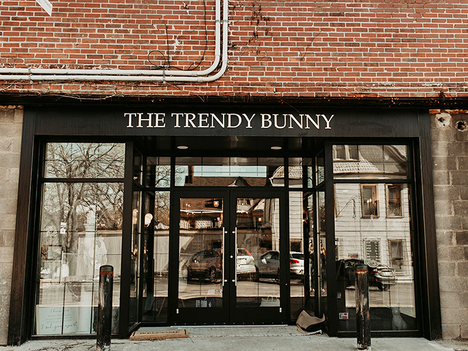 The Trendy Bunny's storefront promises the kind of boutique experience that makes you wonder, "Where has this place been all my shopping life?"