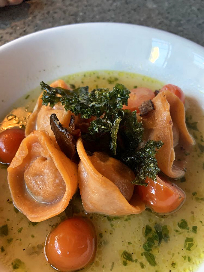 Pasta that doesn't just sit in broth&mdash;it dances in it. Each tortellini holds a secret worth discovering with every bite.