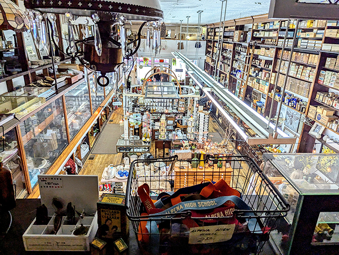 A treasure hunter's paradise awaits inside this vintage shop, where Alpena's past is displayed in delightful, browsable chaos.