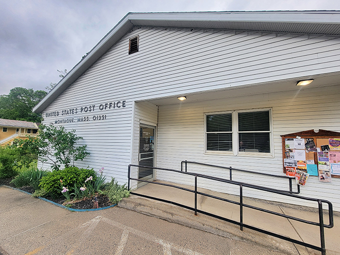 The post office maintains that classic small-town vibe where people actually know your name without checking your credit card.