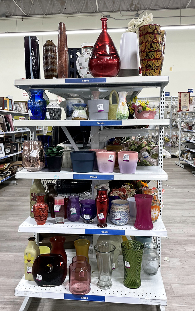 Vases in every imaginable shape and color&mdash;perfect for flowers, decorative branches, or just standing empty looking sophisticated.