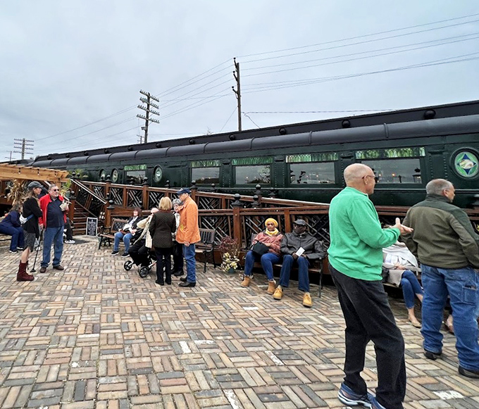 The anticipation is palpable as passengers gather on the cobblestone platform. Some experiences are worth the wait&mdash;this is definitely one of them.