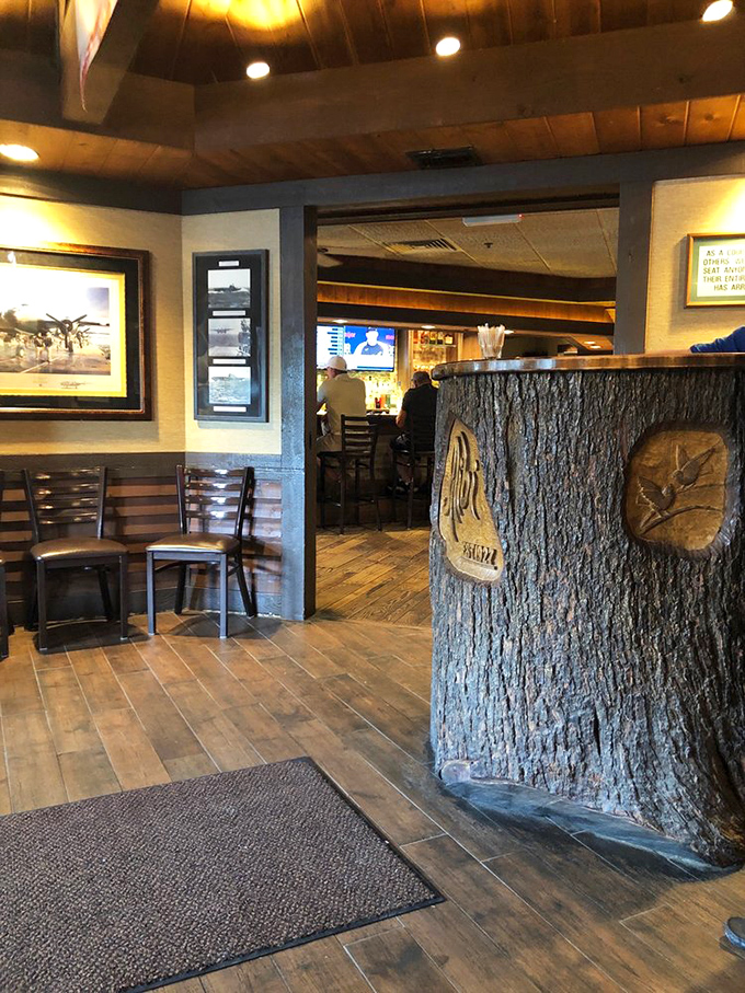 The waiting area sets the tone with its rustic charm&mdash;where anticipation of good food becomes part of the experience itself.