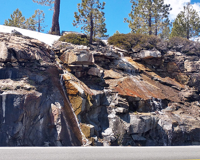 Geology showing off its portfolio. These rock formations have been perfecting their rugged good looks for millions of years.