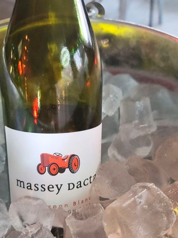 Wine chilling on ice&mdash;because sometimes pizza deserves to be elevated from a meal to an occasion worth celebrating.