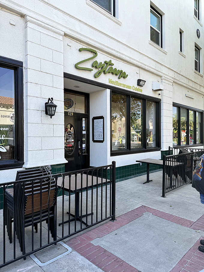 Zaytoona's inviting patio promises Mediterranean flavors without the airfare, where every meal feels like a mini-vacation for your taste buds.