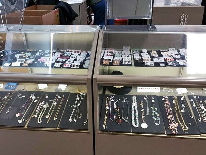 Jewelry cases that sparkle with possibility. Yesterday's accessories become tomorrow's statement pieces in this glittering display of affordable elegance.