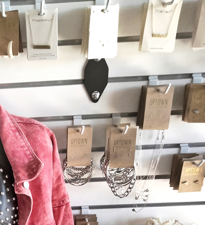 Delicate chains and silver bangles await their next adventure&mdash;jewelry that whispers stories of previous nights out on the town.