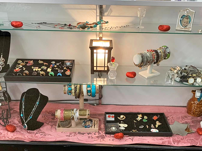 Jewelry and accessories that prove glamour doesn't require a second mortgage. That little lamp might be the nightstand companion you never knew you needed.