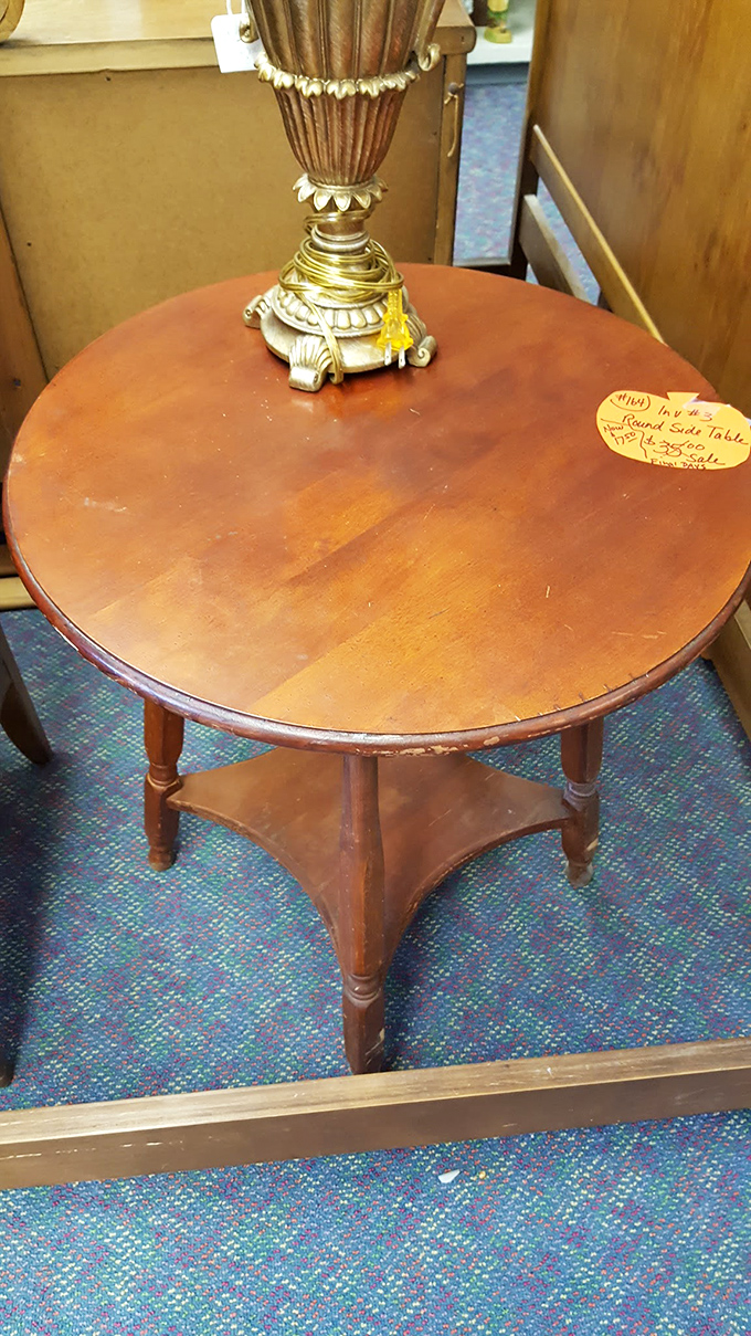 This isn't just a table; it's where someone's family gathered for Sunday dinners and holiday celebrations for decades.