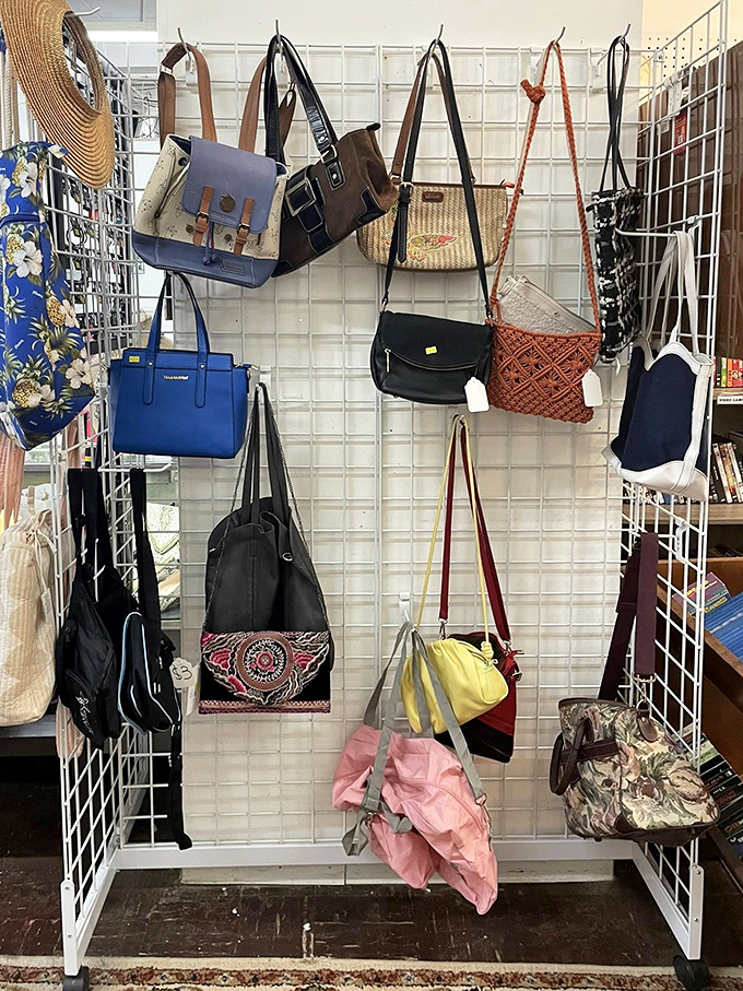 Handbag heaven! From practical totes to statement purses, these pre-loved carriers are ready for second acts in your daily adventures.
