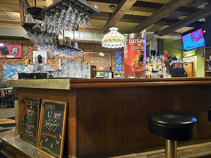 The bar beckons like an old friend who always knows exactly what you need.