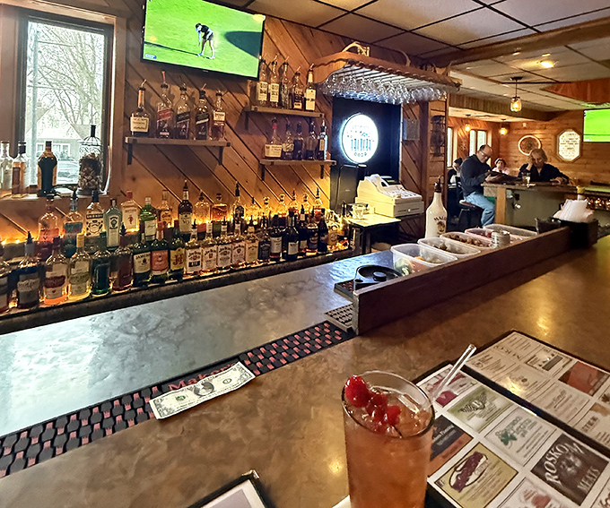A bar stocked with enough spirits to warm even the coldest Wisconsin winter night &ndash; liquid hospitality in its natural habitat.