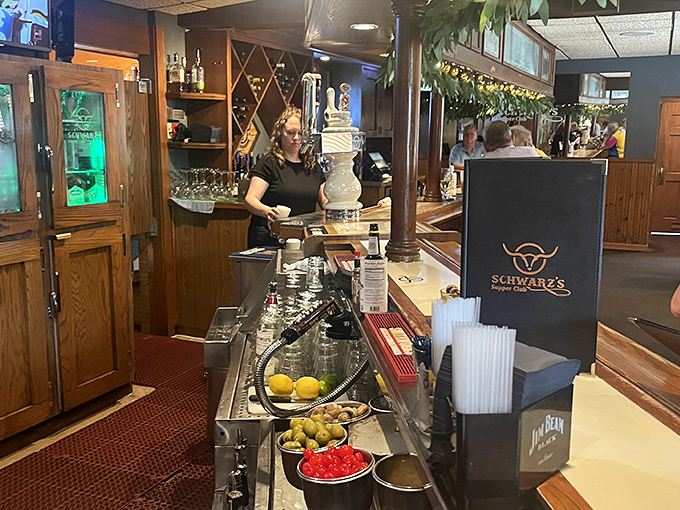 The bar where everybody might not know your name, but they definitely know your drink order.