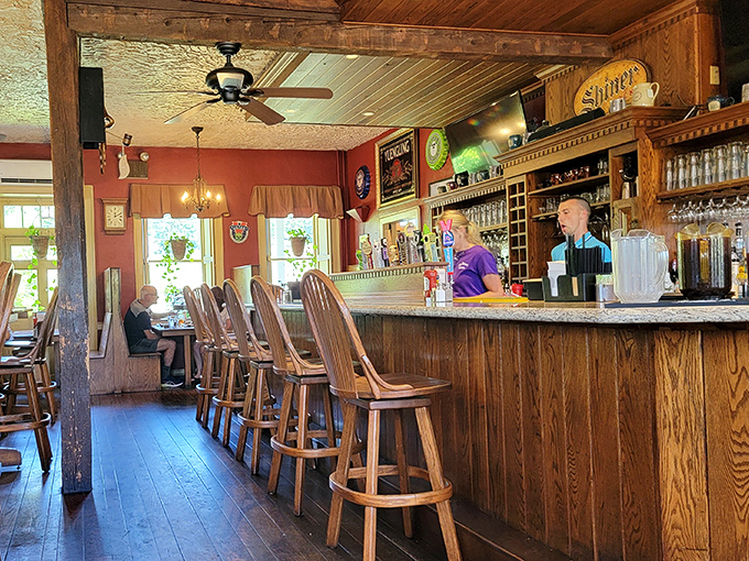 A bar that invites you to pull up a stool and stay awhile&mdash;just as travelers have been doing at this crossroads for over 250 years.