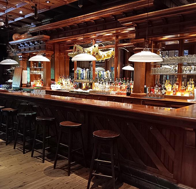 Bar beautiful enough to make Don Draper jealous, stocked with enough spirits to satisfy both the connoisseur and the curious.