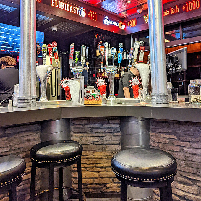 The happiest place on earth for grown-ups. This bar serves liquid happiness alongside San Diego's finest BBQ&mdash;a combination that's practically medicinal.