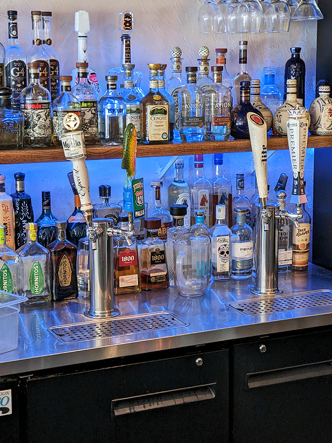 Enough premium spirits to make even the most discerning drinker pause and reconsider their usual order.