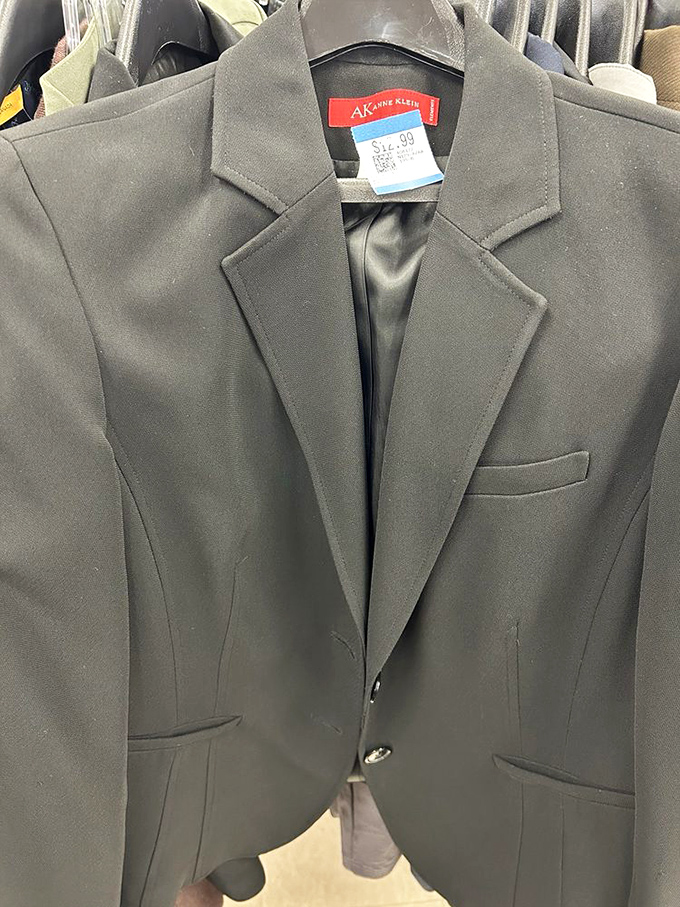 An Anne Klein blazer for $16.99 &ndash; corporate chic without the corporate paycheck required.