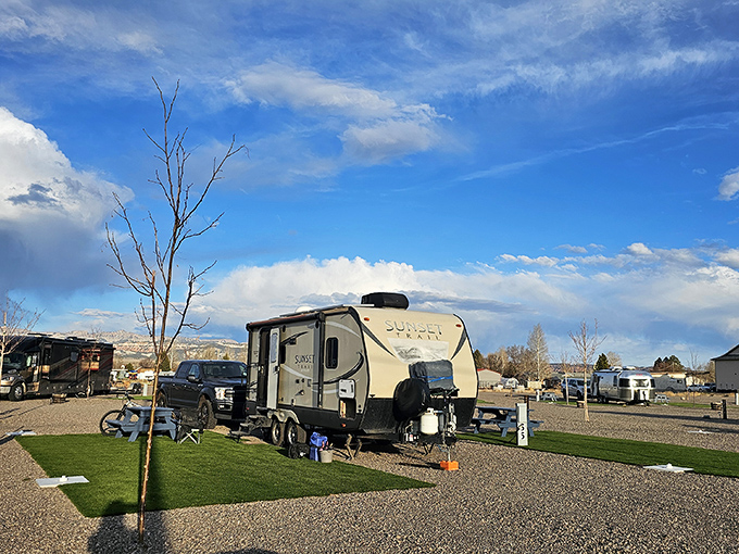 Camping in Panguitch means your "room with a view" actually delivers on the promise.