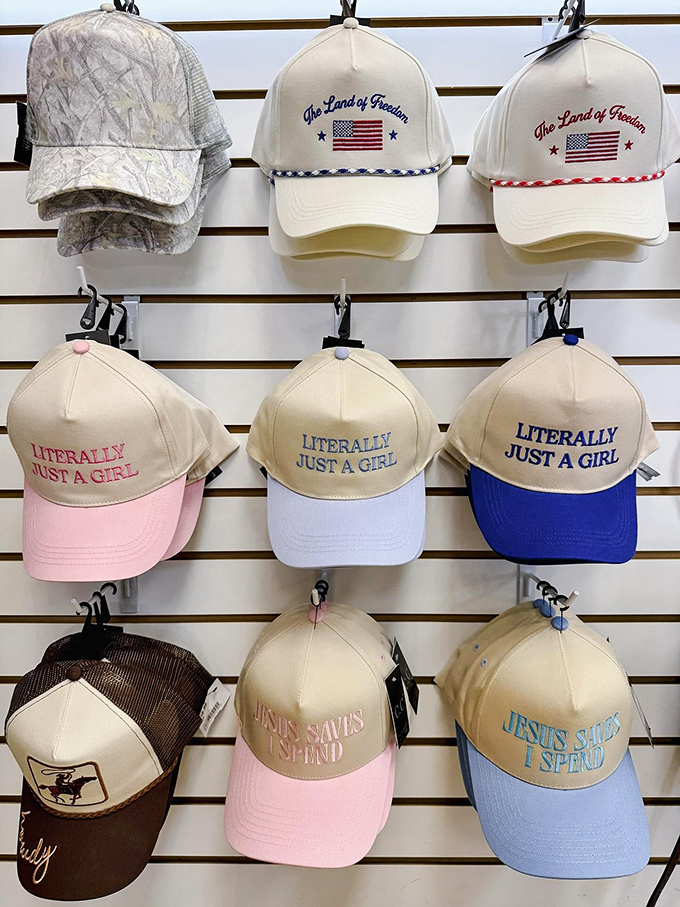 Hat rhetoric that speaks volumes. These caps combine personality and sun protection&mdash;Florida's version of practical fashion.