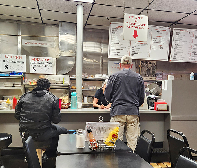 Where the magic happens. The counter at Danny's has witnessed more food joy than most five-star restaurants.